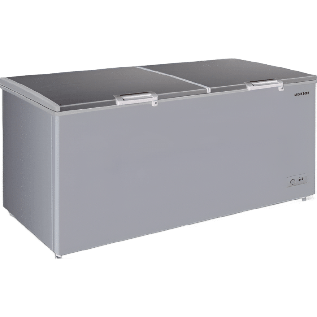 Bruhm Chest Freezer Double Door 477L (BCD-500M) (SILVER) | Zudua Home Store